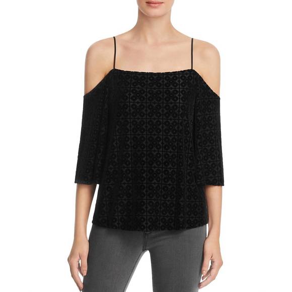 Bailey 44 | Tops | New Bailey 44 Women Loose Fit Velvet Cut Sheer ...